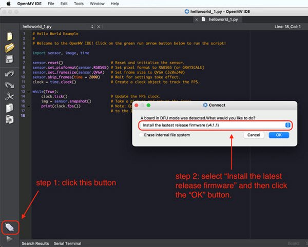 Getting Started with Python on the Arduino RP2040 Connect